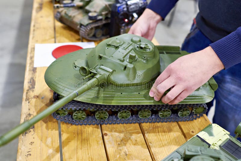 Soviet Experimental Missile Tank Object 775 Stock Image - Image of ...