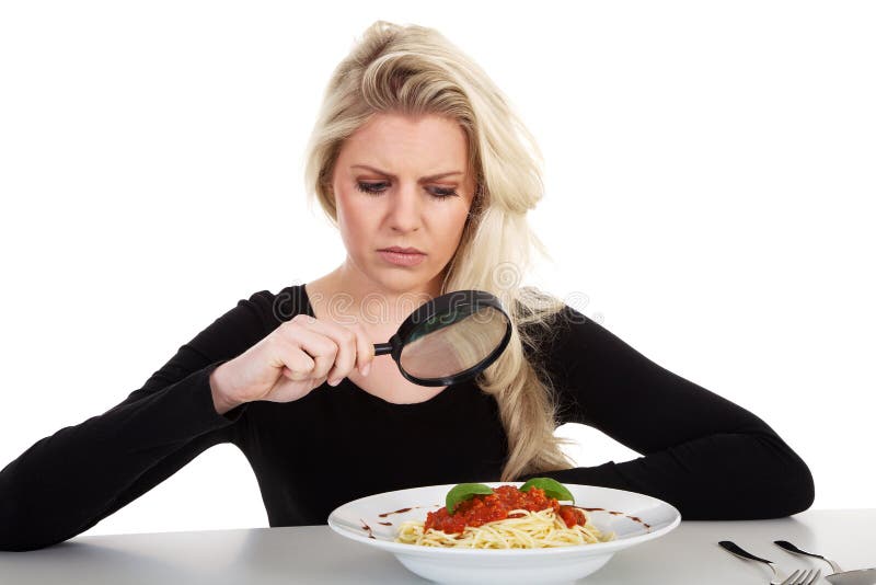 Model with spaghetti stock image. Image of dish, alone - 38755591