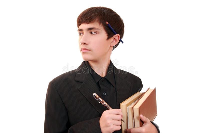 Model student stock photo. Image of schoolboy, jacket - 11310176
