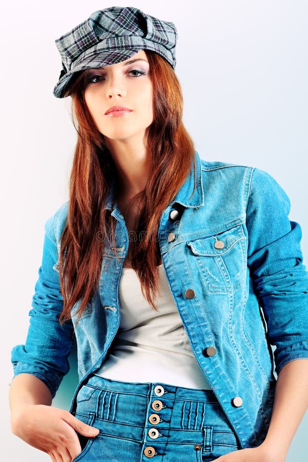 Model style stock photo. Image of emotions, makeup, eyes - 25282478