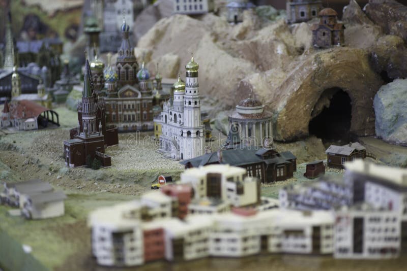 Model temple with domes editorial photo. Image of garden - 92293381