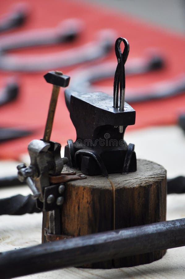 Model Tools for Metal Forging Stock Photo - Image of model, close: 44293990