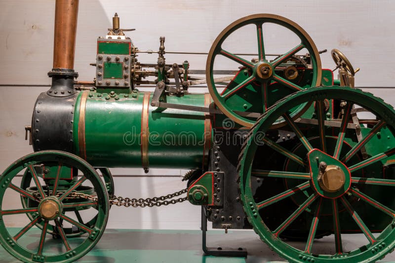 Model traction engine editorial stock image. Image of traction - 351437124