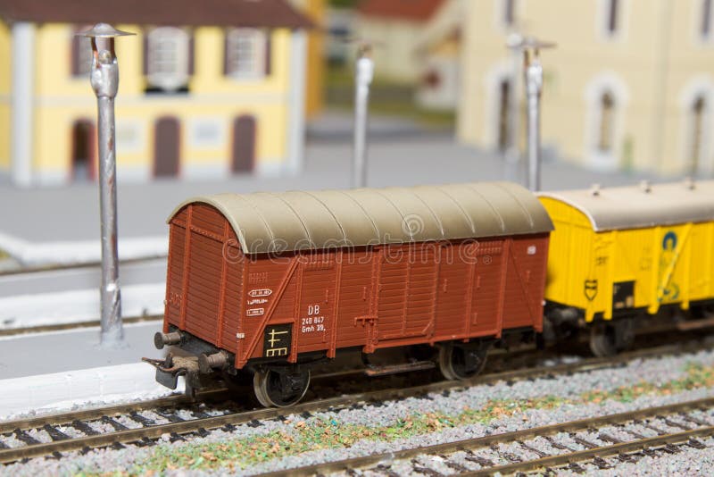 Model train stock photo. Image of locomotive, model, railway - 43964188