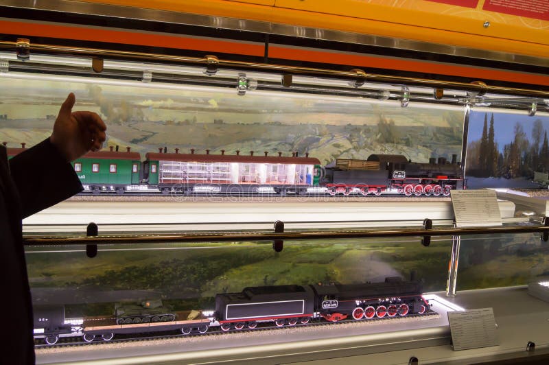 Model trains editorial photography. Image of kostroma - 67378922