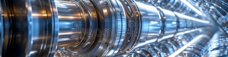 Model of Turbine Engine with Longitudinal Section for Studying ...