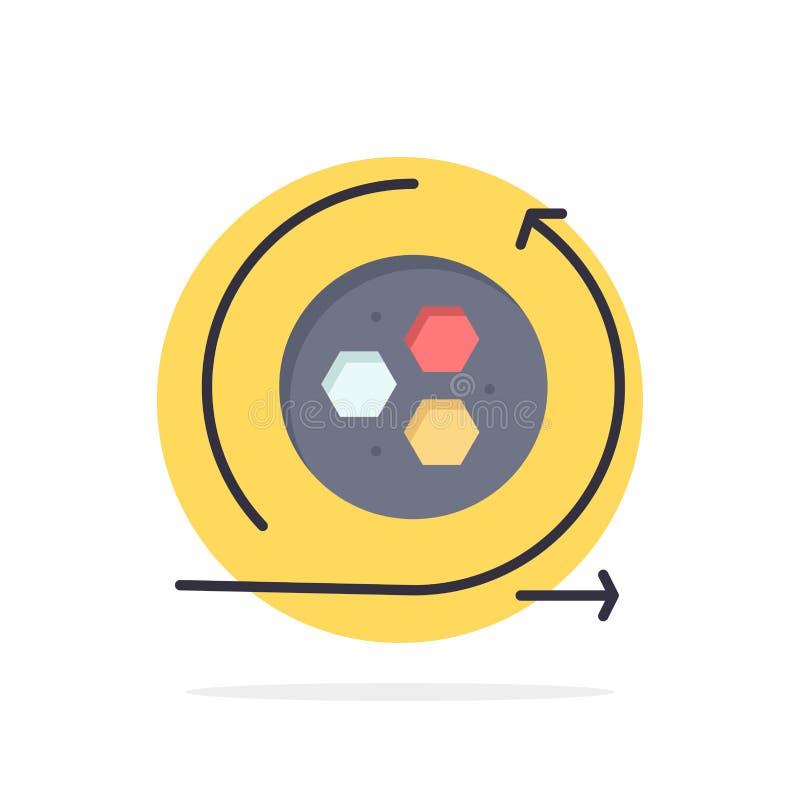 Modeling Api Modeling Science Abstract Circle Background Flat Color