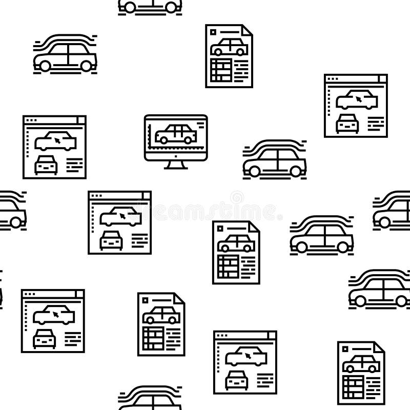 Modeling Engineering Vector Seamless Pattern Stock Vector ...