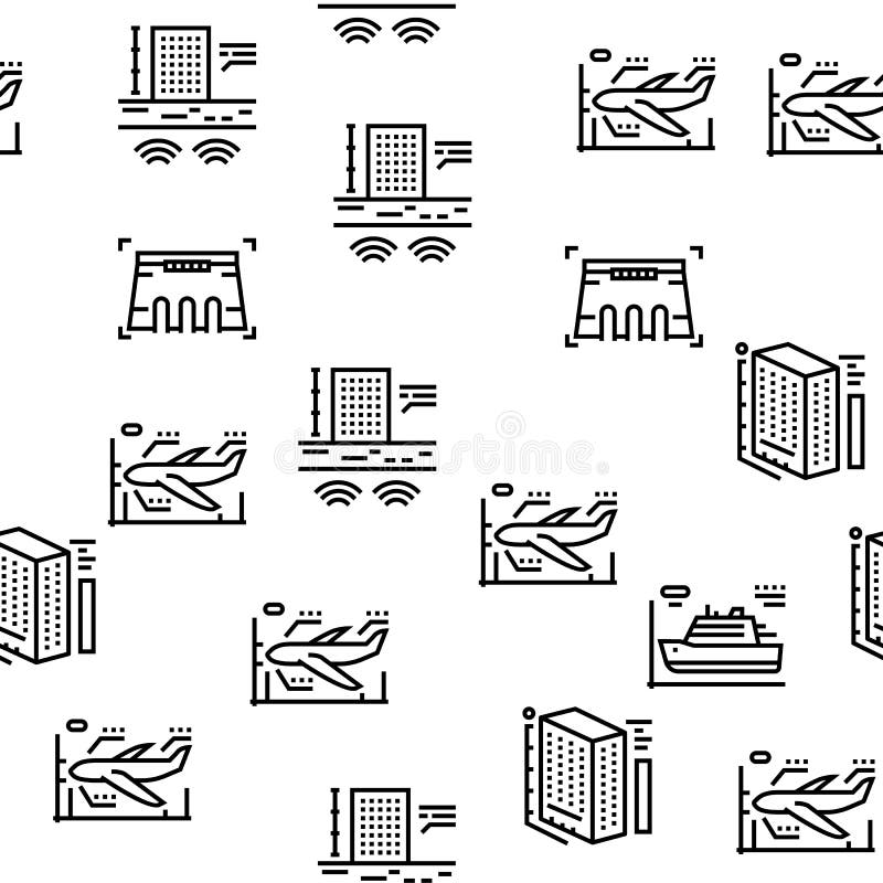 Modeling Engineering Vector Seamless Pattern Stock Vector ...
