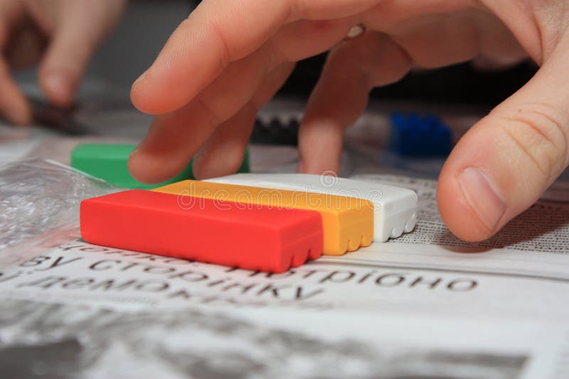 Modeling with plasticine stock image. Image of clay, color - 39603049