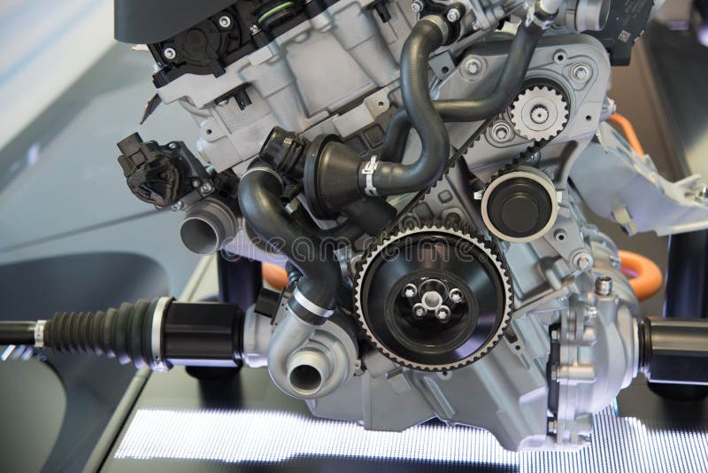 Auto-Hybrid-Antrieb Lokalisiert Stockfoto - Bild von antrieb, getrennt ...