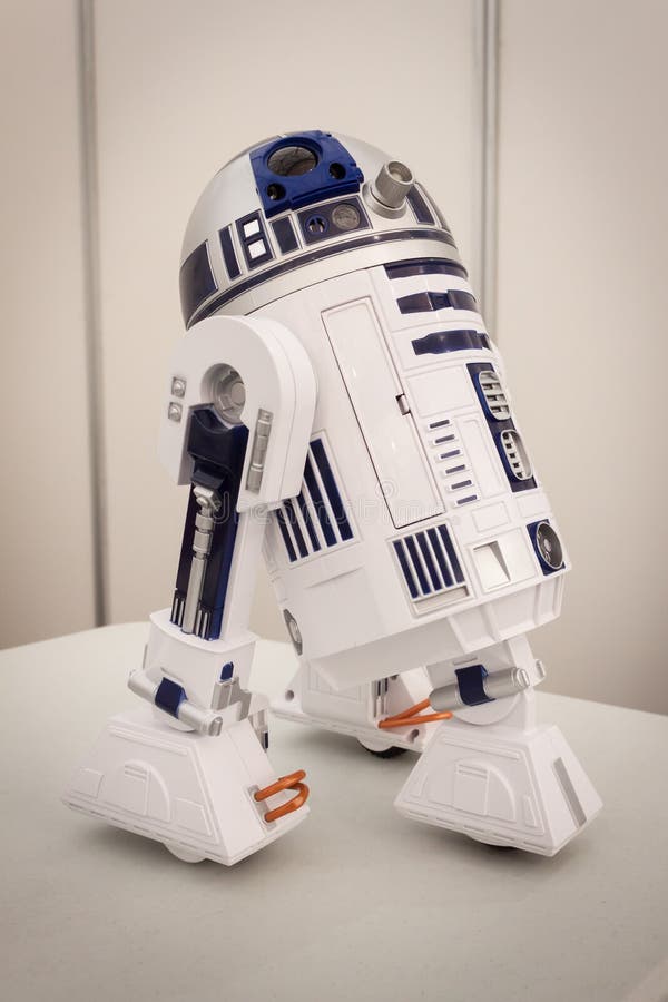 Droid R2-D2 Roboter Von Star Wars Redaktionelles Stockbild - Bild von ...