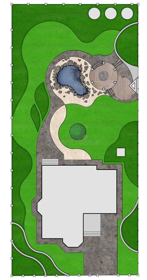 Modellerend Algemeen Plan, 2D Schets Stock Illustratie - Illustration ...