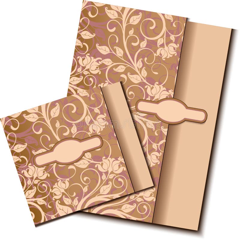 Modello di brochure illustrazione vettoriale. Illustrazione di ...