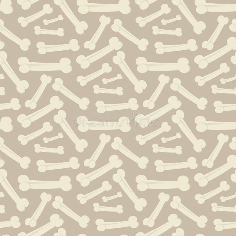 Modello dell'osso di cane illustrazione vettoriale. Illustrazione di ...