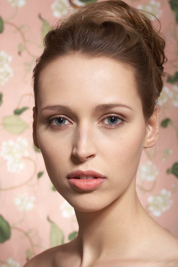 Modello Di Bellezza, Ritratto Immagine Stock - Immagine di trucco ...