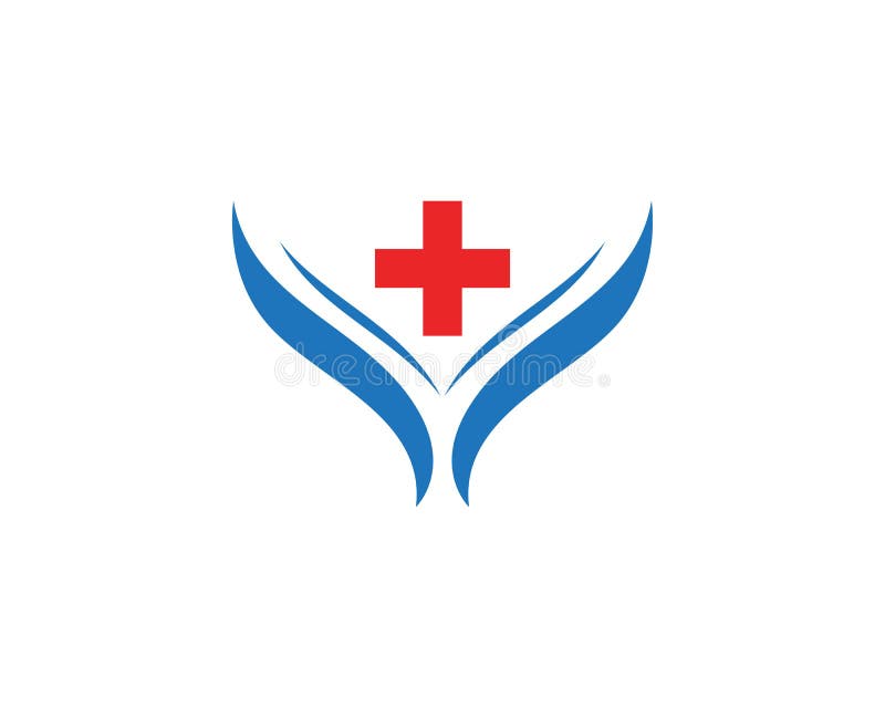 Logo Dell'ospedale E Simbolo Immagine Vettoriale Illustrazione ...