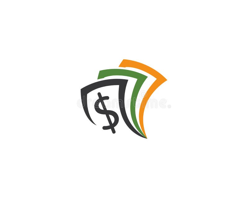 Servizio Logo Template Design Vector Dei Soldi Illustrazione Vettoriale ...