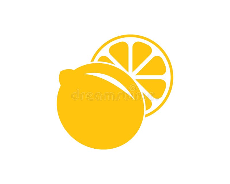 Modello Di Vettore Di Logo Dell'arancia E Del Limone Della Frutta ...