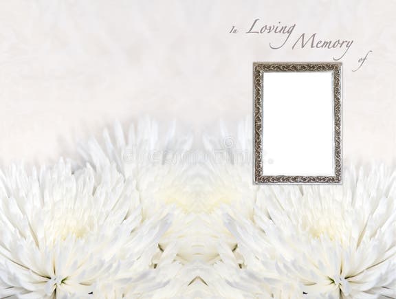 Modello Funereo Di Programma Immagine Stock - Immagine di scheda ...