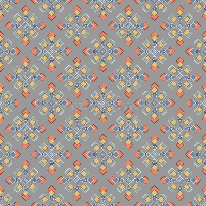Motivo Geometrico di Rombi illustrazione vettoriale. Illustrazione di ...