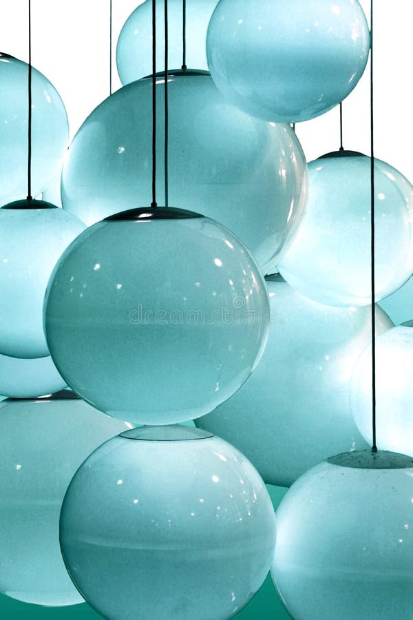 Modelo Abstracto De Círculos Azules Stock de ilustración - Ilustración ...