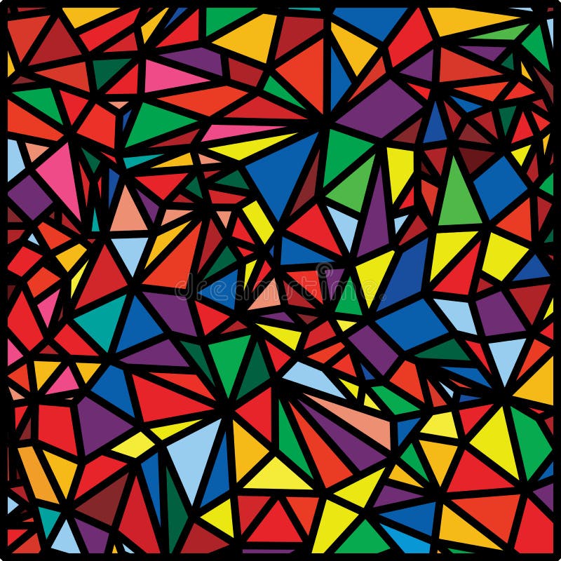 Modelo Abstracto Del Mosaico Ilustración del Vector - Ilustración de ...