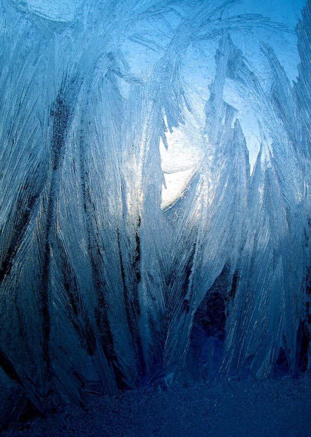 Borde azul escarchado foto de archivo. Imagen de invierno - 363904