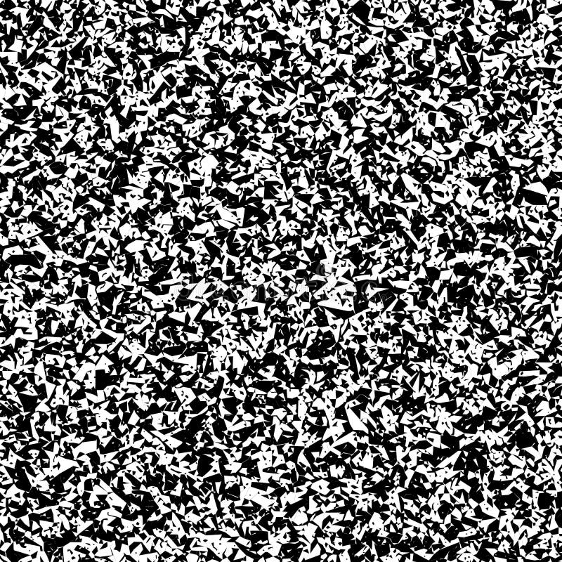 Modelo Blanco Y Negro Del Ruido Blanco Ilustración del Vector ...