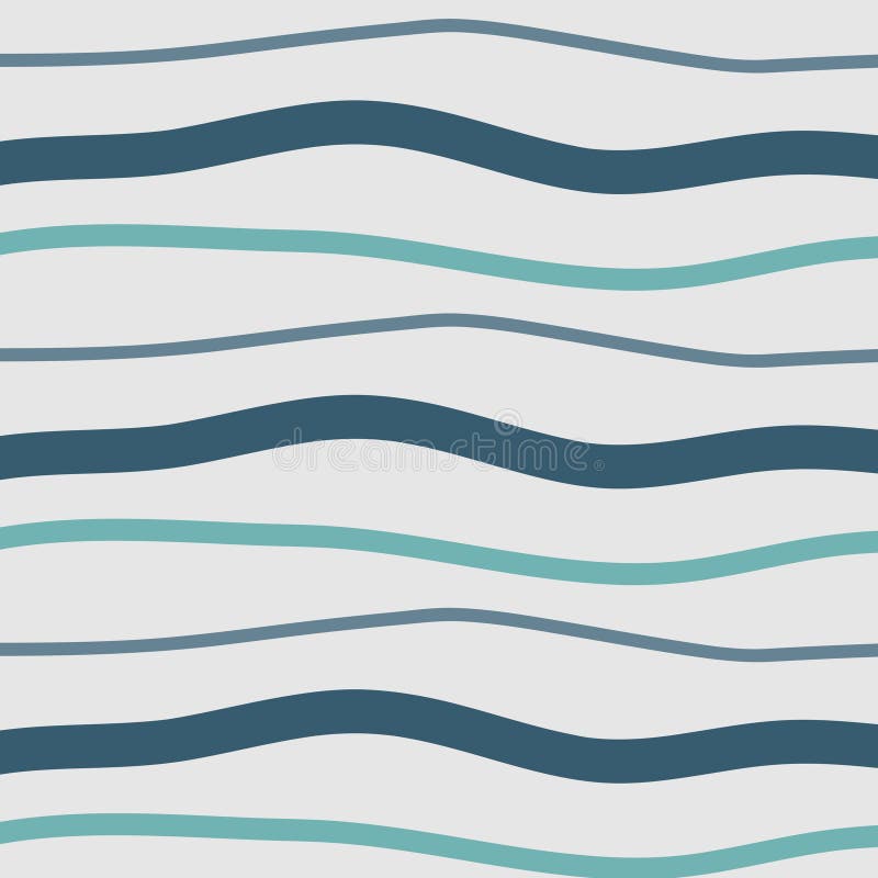 Modelo Con Las Líneas Azules Vector Dibujado Mano Ilustración del ...