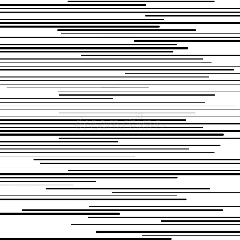 Rayas negras horizontales ilustración del vector. Ilustración de ...