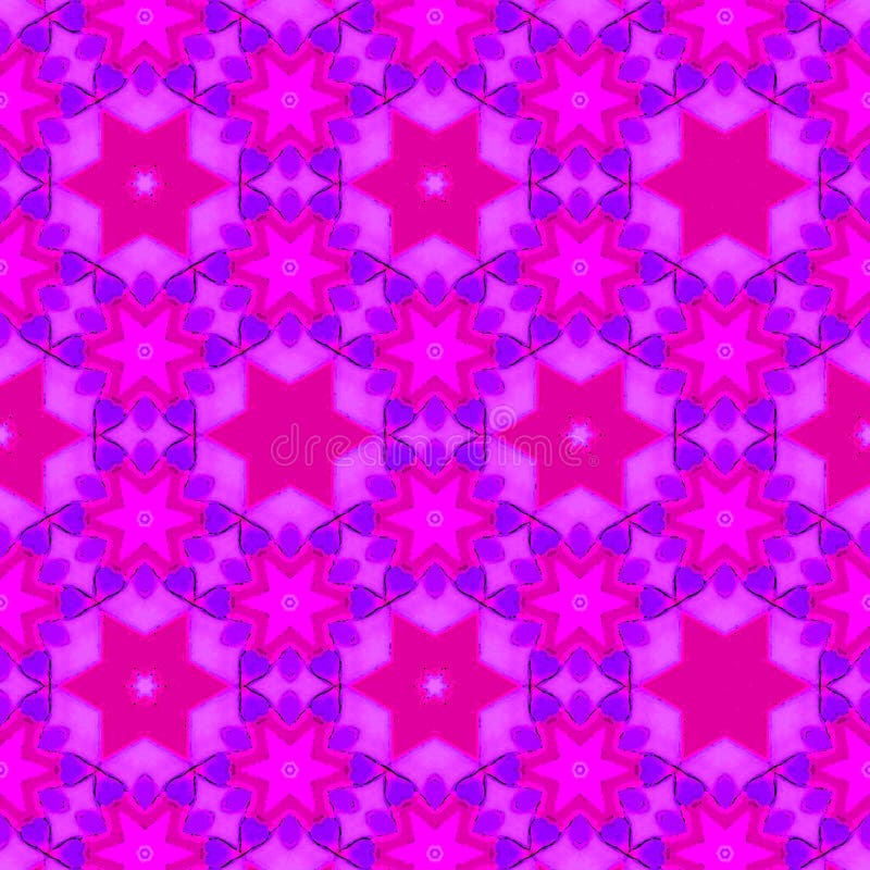 Modelo Continuo Brillante Del Rosa Y Violeta Foto de archivo - Imagen ...