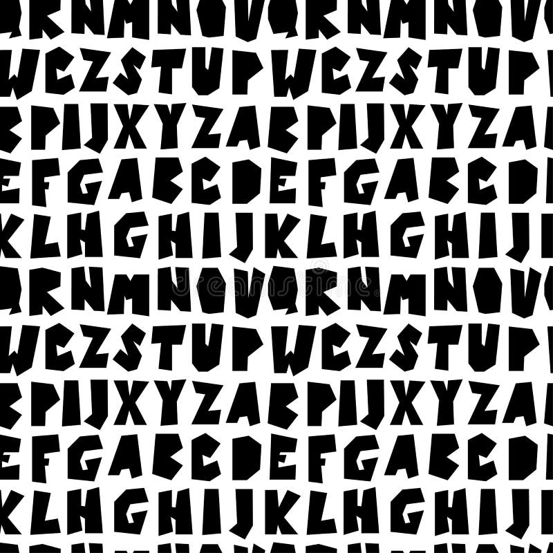 Modelo Creativo Moderno De Las Letras Texturas Hechas Con Tinta Vector ...