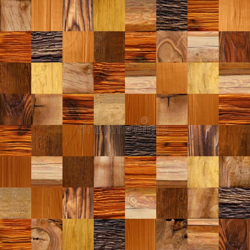 Modelo a Cuadros - Diversos Colores - Fondo De Madera Imagen de archivo ...