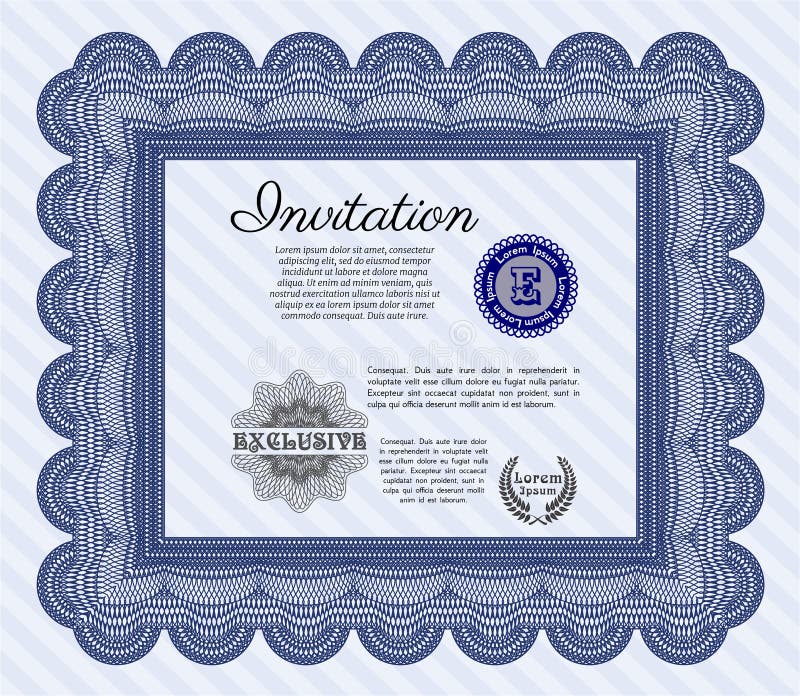 Modelo De Convite Formal Modelos De Convites Formais Gratuitos