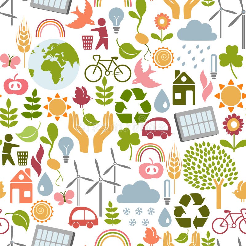 Modelo de Eco ilustración del vector. Ilustración de turbinas - 23722051