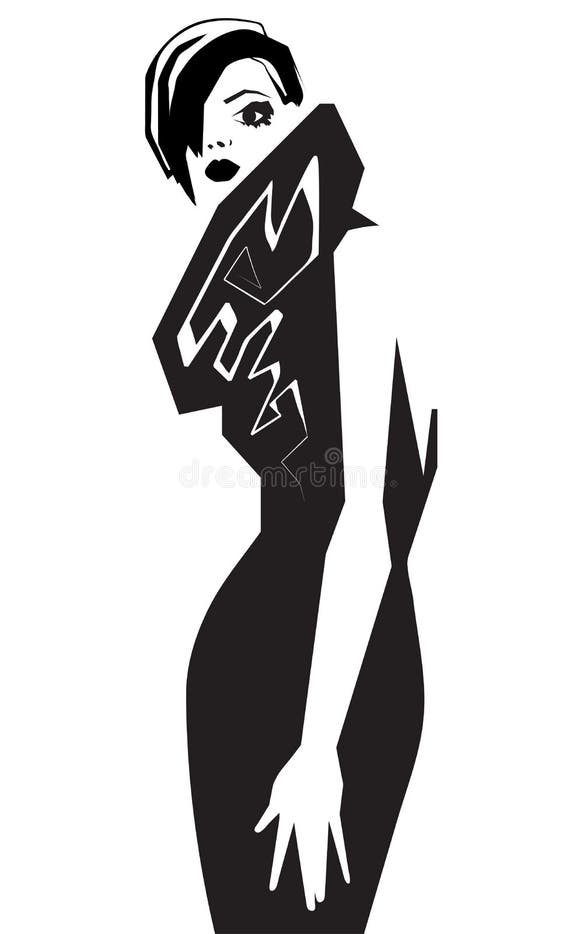 Modelo De Forma. Scetch. Ilustração Do Vetor Ilustração do Vetor ...