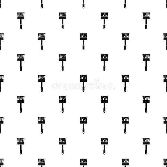 Modelo De La Brocha, Estilo Simple Ilustración del Vector - Ilustración ...