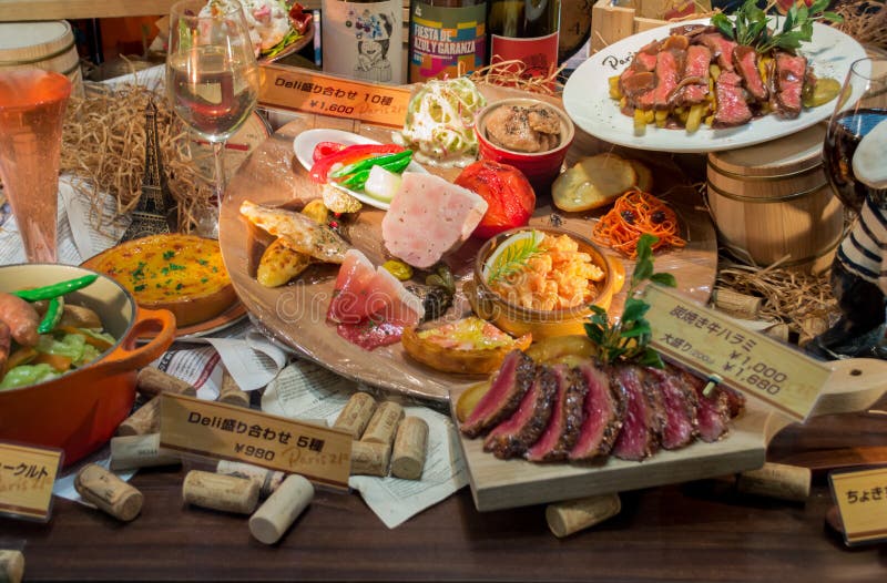 Modelo De La Comida En El Restaurante De Kyoto Imagen de archivo ...