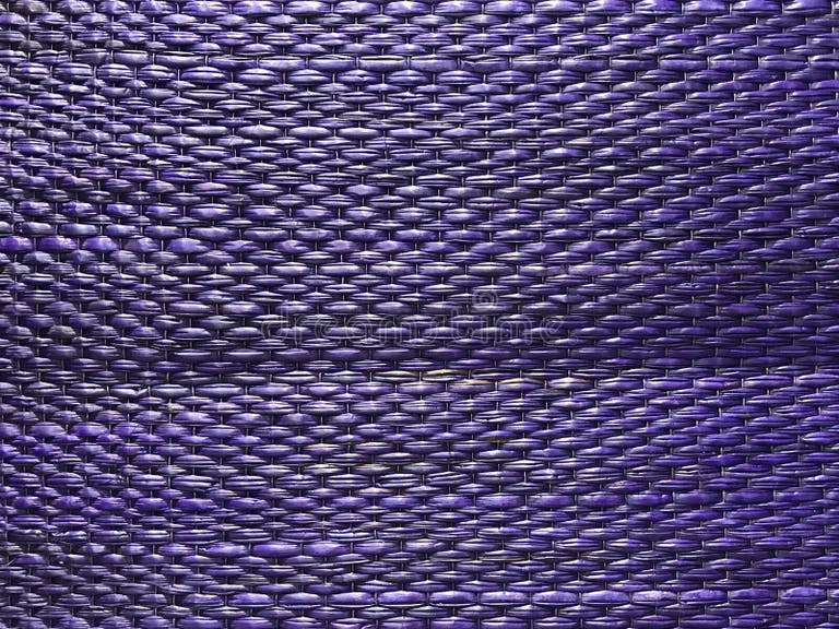 Modelo De La Estera Tejida Hecha a Mano Violeta Foto de archivo ...