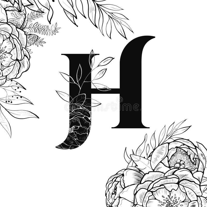 Letra L Modelo Del Alfabeto De La Flor Ilustración del Vector ... Letra L Modelo Del Alfabeto De La Flor Ilustración del Vector ...