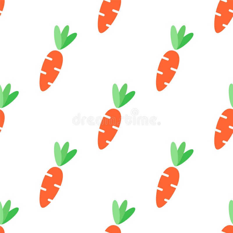 Modelo De La Zanahoria Vector Ilustración del Vector - Ilustración de ...