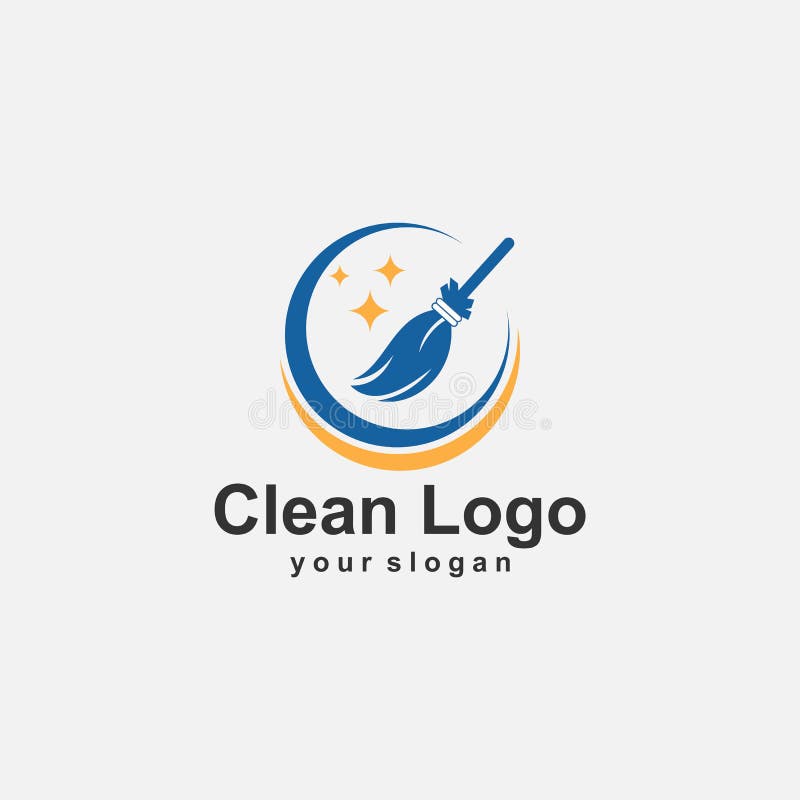 Modelo de logotipo limpo ilustração stock. Ilustração de companhia ...