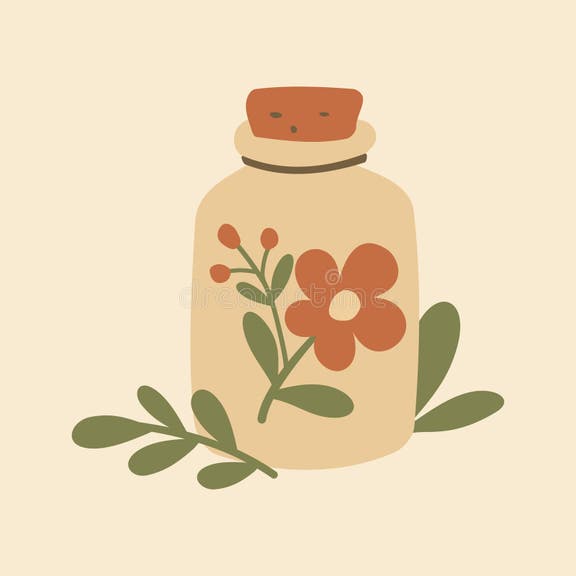 Modelo De Vetor De Estilo De Tema De Cottagecore Ilustração do Vetor ...