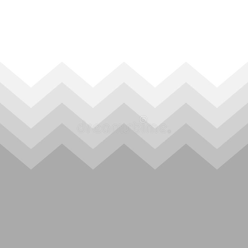 Blanco Gris Del Modelo De Zig Zag Stock de ilustración - Ilustración de wallpaper, estilo: 108728101