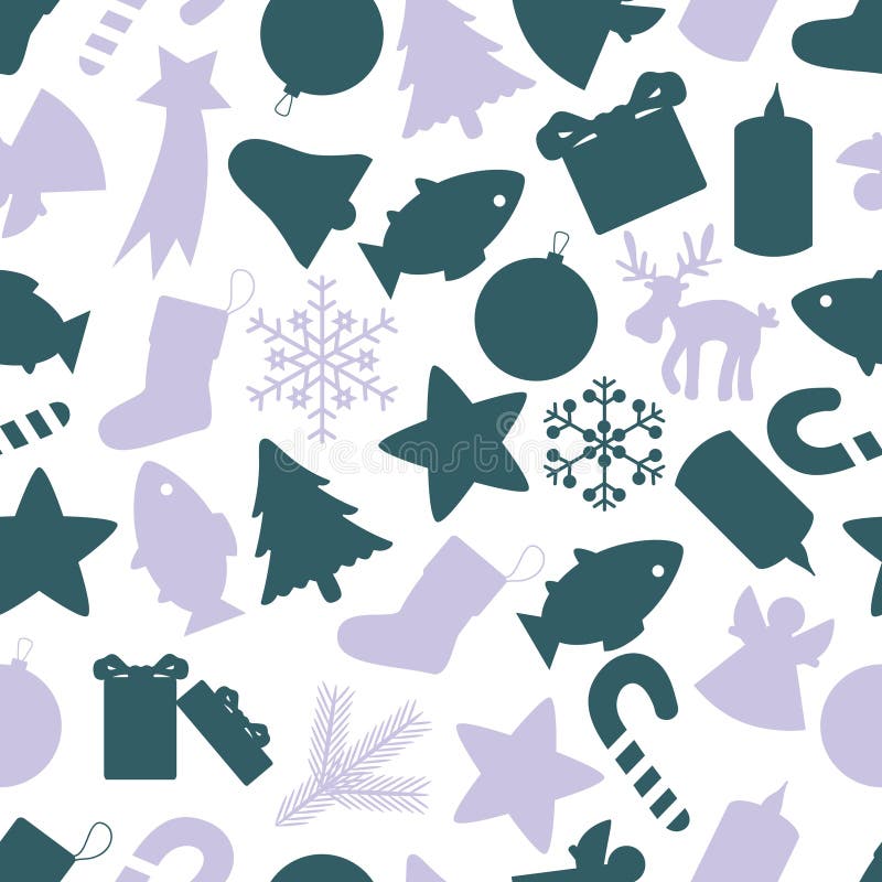 Modelo Del Color Del Icono De La Navidad Ilustración del Vector ...