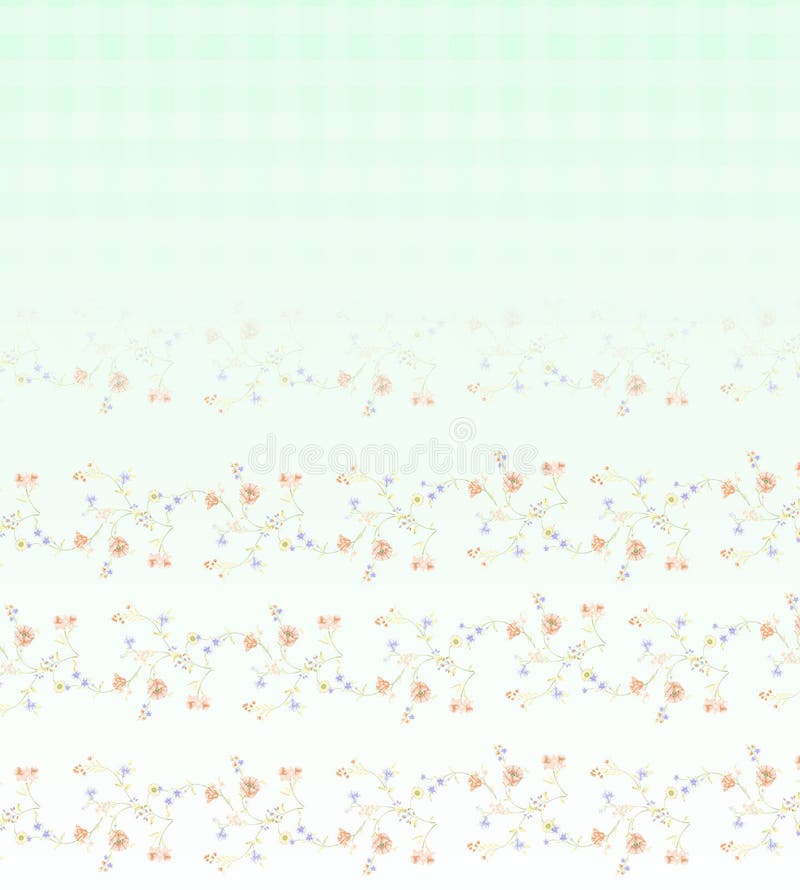 Modelo Del Ejemplo De La Flor En Fondo Simple Stock de ilustración ...