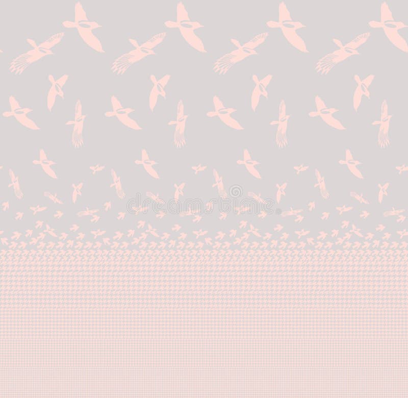 Modelo Del Ejemplo De La Flor En Fondo Simple Stock de ilustración ...