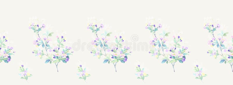 Modelo Del Ejemplo De La Flor En Fondo Simple Stock de ilustración ...