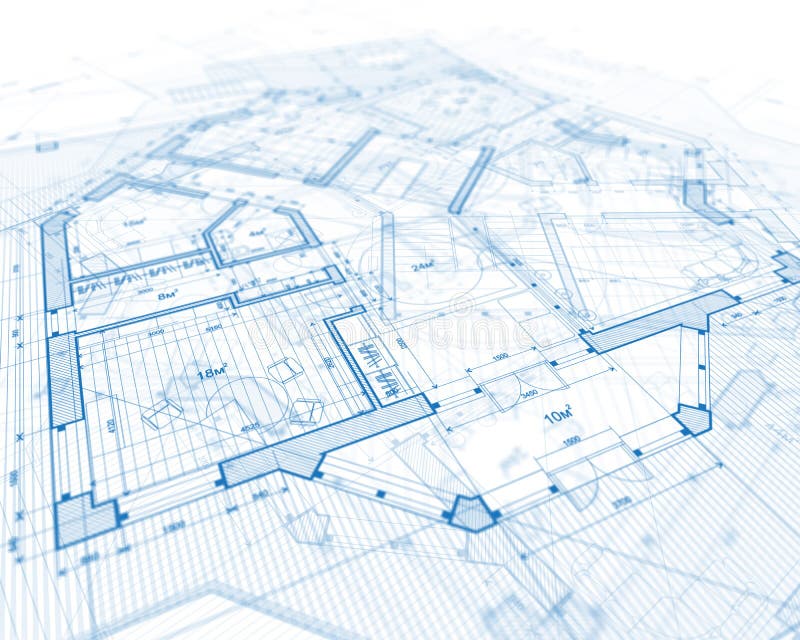 Modelo del plan de la casa imagen de archivo. Imagen de bosquejo - 20414315